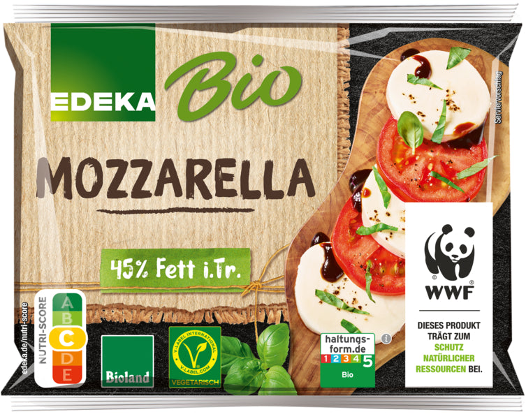 Bio EDEKA Mozzarella 45% 200g – foodpipe Rostock