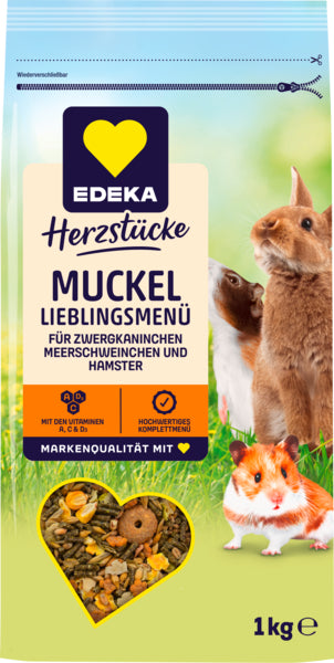 EDEKA Herzstücke Lieblingsmenü für alle Nager 1kg – foodpipe Rostock